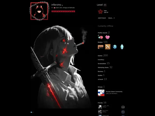 Steam Profile - Artwork Design (1000+)