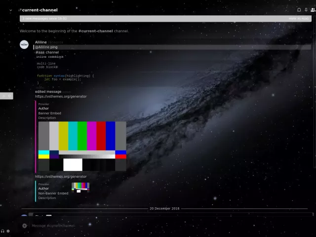 Theme Retro line for Discord download on VSThemes.org