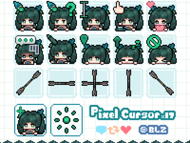 Animated Cursors for Windows (200+)