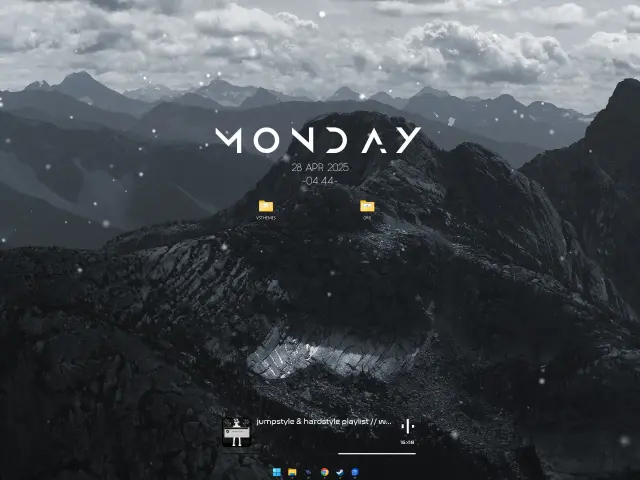 Skin Mond for Rainmeter download on VSThemes.org