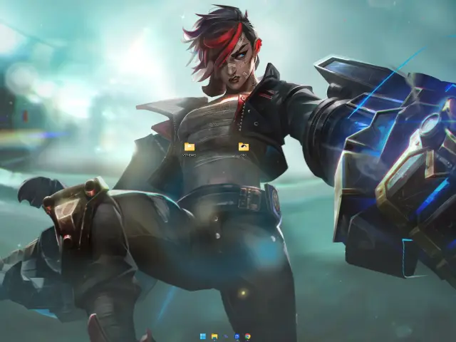 Live wallpaper Arcane Vi and Warwick download on VSThemes.org