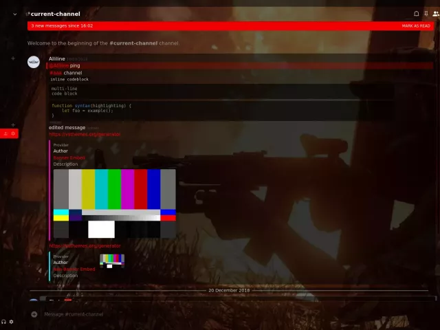 100+ Collection «Red Discord themes» to personalize the Windows interface