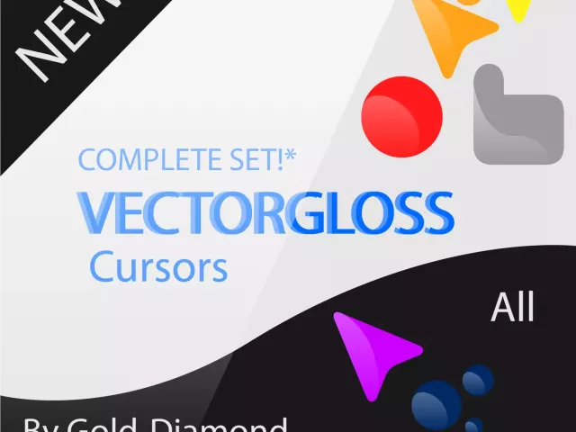 Cursors Innie, dark version on Windows download on VSThemes.org