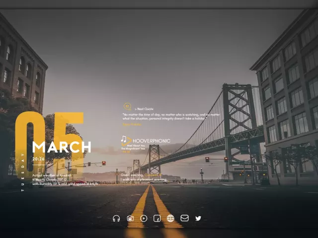 Skin Robik for Rainmeter download on VSThemes.org