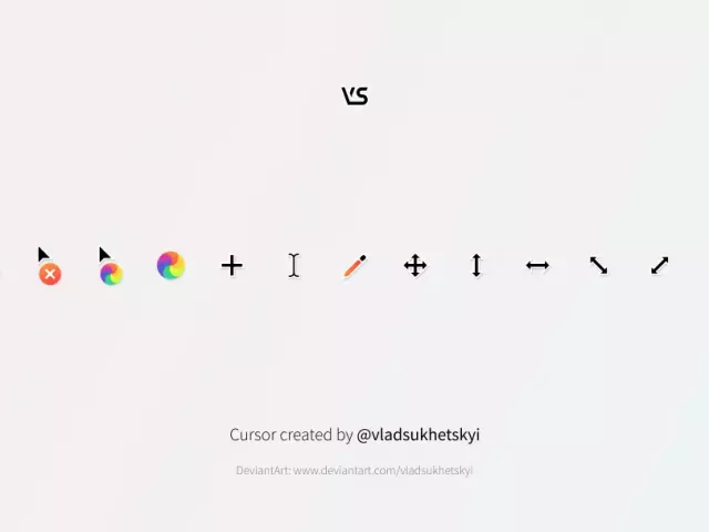 Cursors VS second version on Windows download on VSThemes.org