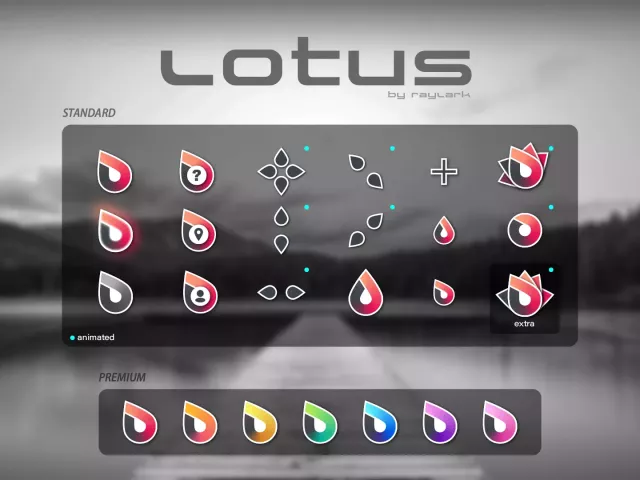 Purple cursors - TOP 40 files to personalize the Windows interface