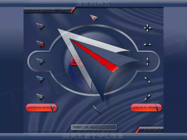 Курсоры Механическое лезвие для Windows скачать на VSThemes.org