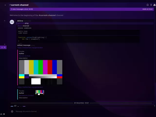 Theme Full Transparency for Discord download on VSThemes.org