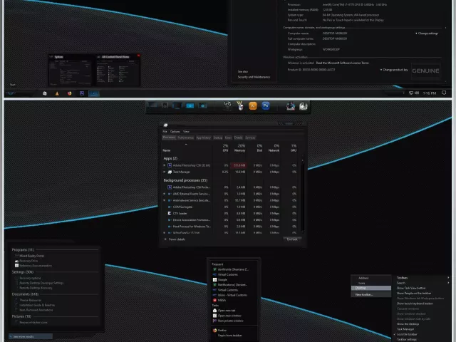 Theme Simplex for Windows 10 download on VSThemes.org