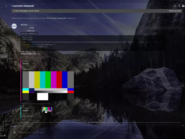 Тема Earth Nature Forest для Discord скачать на VSThemes.org