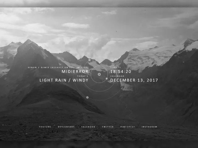 Skin Modular Clocks for Rainmeter download on VSThemes.org