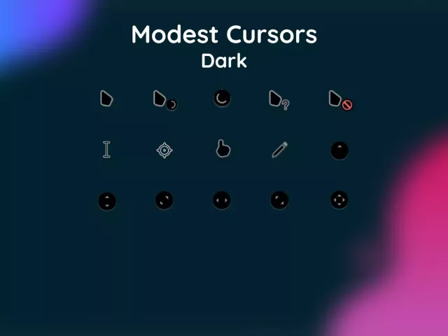 Cursors Simplify Dot 2 + HiDPi on Windows download on VSThemes.org Cursors Simplify Dot 2 + HiDPi on Windows download on VSThemes.org