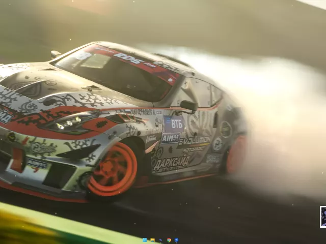 Живые обои Initialclip Nissan S15 скачать на VSThemes.org