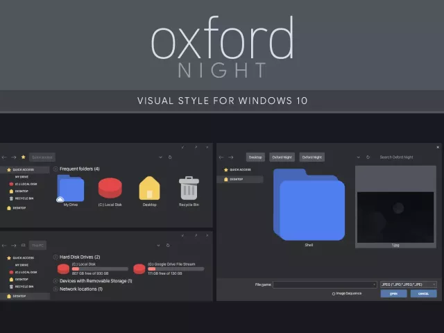 Theme Deviantart Eclipse for Windows 10 download on VSThemes.org