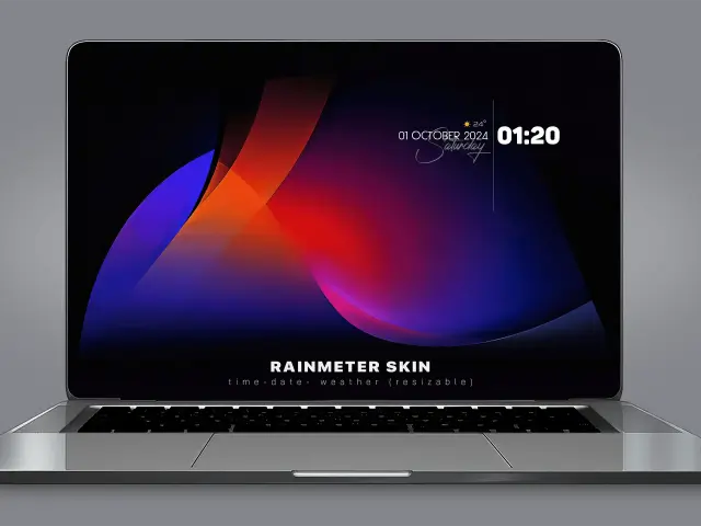 Rainmeter skins and widgets (500+)