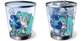 Icons Pop cat Recycle bin download on VSThemes.org