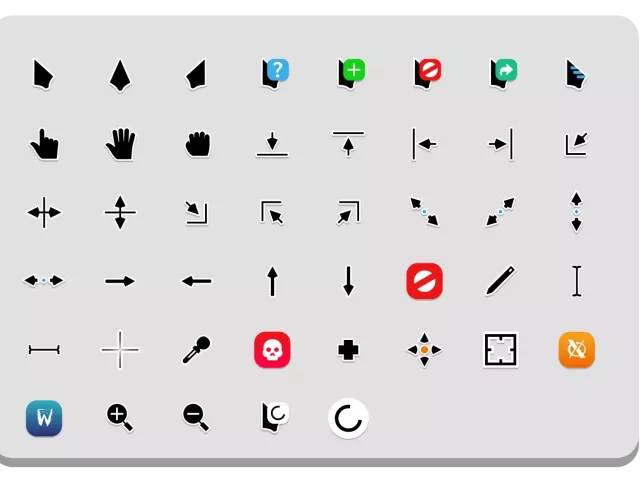 Cursors EvolutionOS - Black, inspired by Mac OS on Windows download on ...