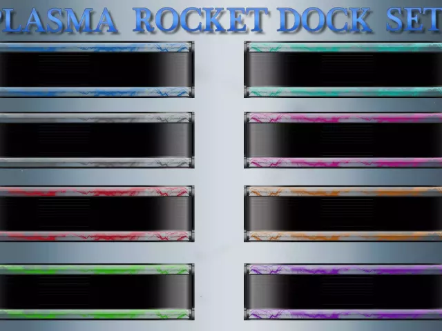 RocketDock Skins (100+)