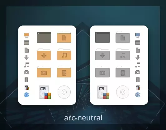 Icons Arc by horst3180 iPack download on VSThemes.org