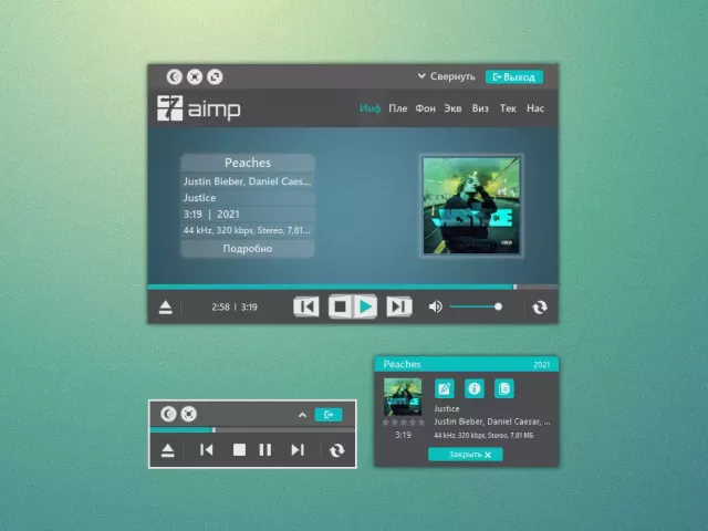Skin Windows 10 Skin for AIMP download on VSThemes.org