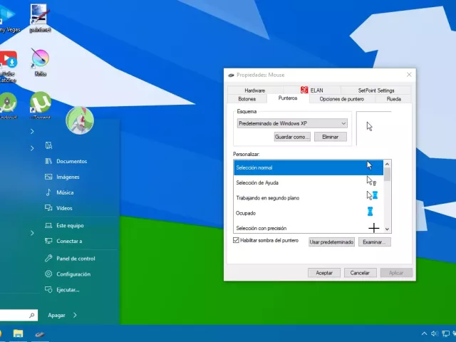 Cursors Windows XP HD version on Windows download on VSThemes.org