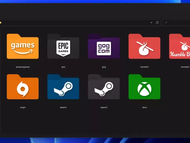 Icons Cyberpunk 2077 Game Folders download on VSThemes.org