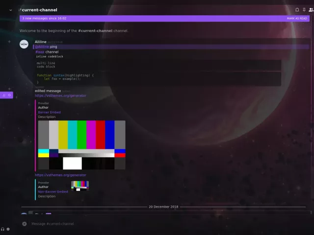 Purple Discord themes - TOP 100 files to personalize the Windows interface