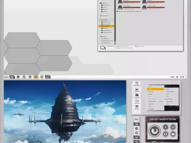 Sword Art Online (SAO) - TOP 40 files to personalize the Windows interface