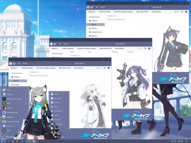 Anime themes for Windows 10 - TOP 60 files to personalize the Windows ...