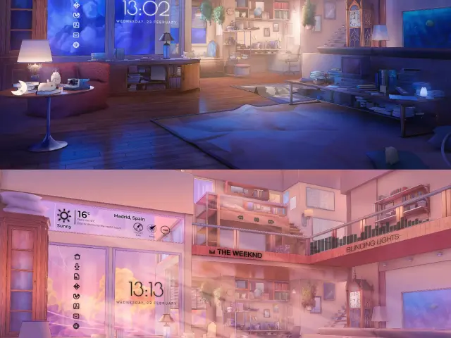 Skin Modular Clocks for Rainmeter download on VSThemes.org