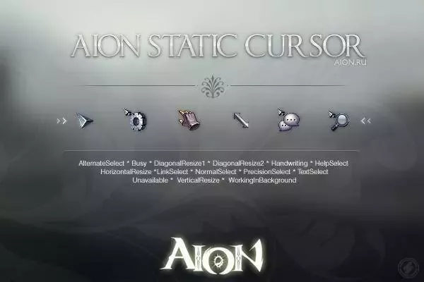 Cursors Devourer of the Gods on Windows download on VSThemes.org