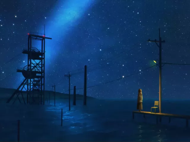 Живые обои Wintertide 4k скачать на VSThemes.org