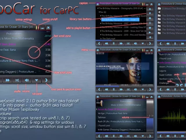 Skin Darkon v.4 for Foobar2000 download on VSThemes.org