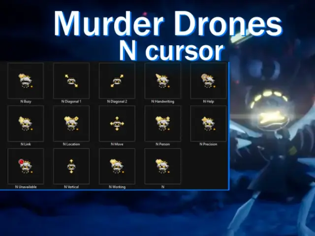 Cursors Hornet (Hollow Knight) on Windows download on VSThemes.org