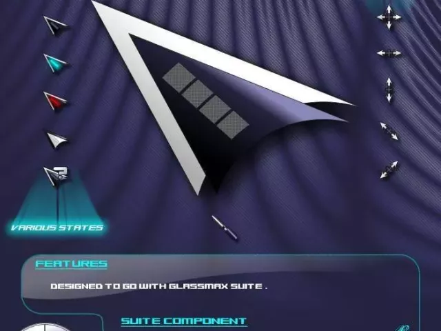 Cursors Evolution Apocalypse Launsh, 3 colors on Windows download on ...