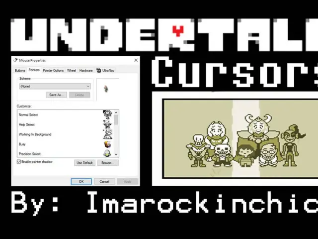 Cursors Rem from the anime Re:Zero on Windows download on VSThemes.org