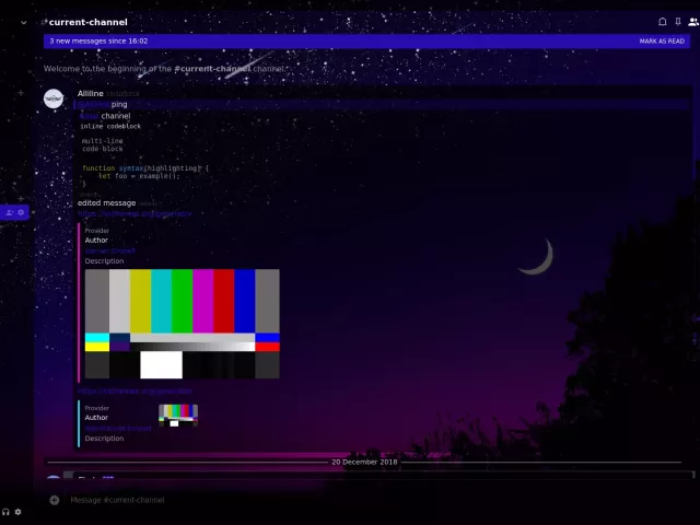 Theme Relax BMG for Discord download on VSThemes.org