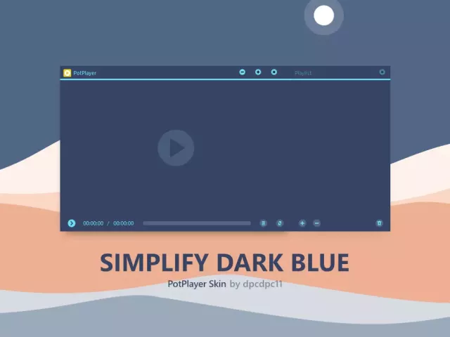 Skin Windows 11 for PotPlayer download on VSThemes.org