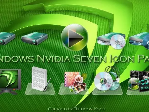 Theme Nvidia for Windows 10 download on VSThemes.org