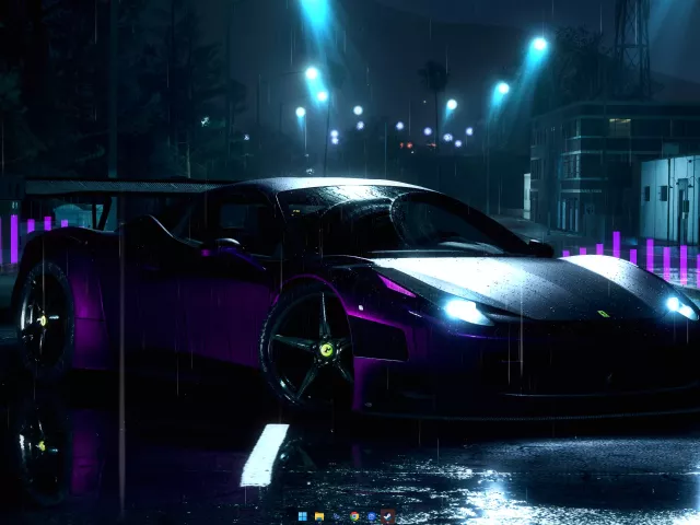 Живые обои Windows 11 RGB (hue animated) скачать на VSThemes.org