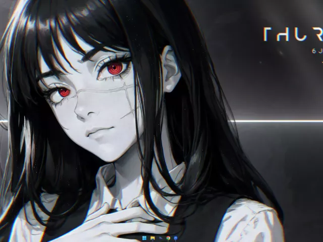 Live wallpaper Chainsaw Man - Yoru (Abstract) [4K] download on VSThemes.org