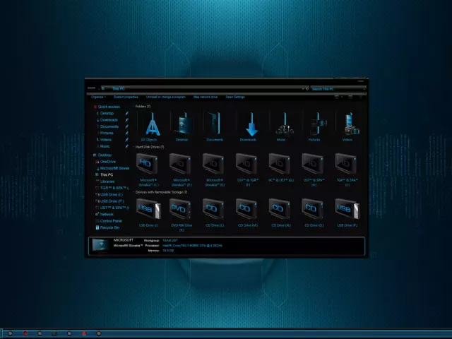 Icons Midnight Black iPack download on VSThemes.org