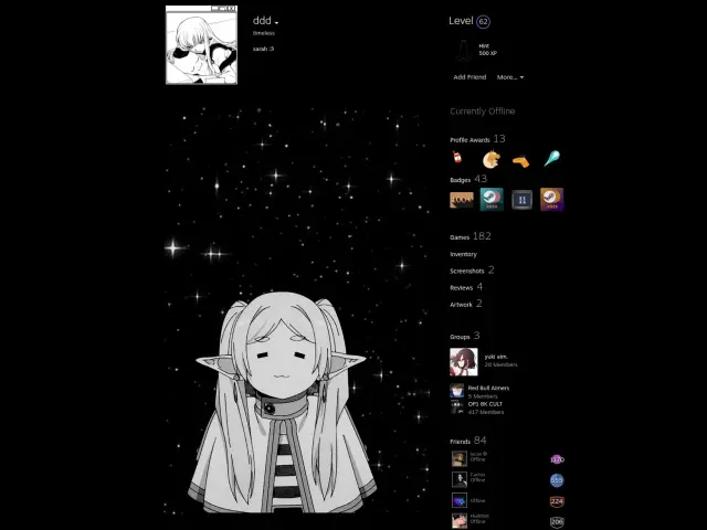 Artwork Showcase Steam (500+)