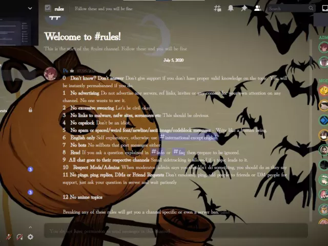 Theme Halloween for Discord download on VSThemes.org