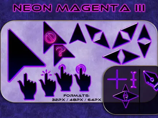 Neon Cursors for Windows (90+)