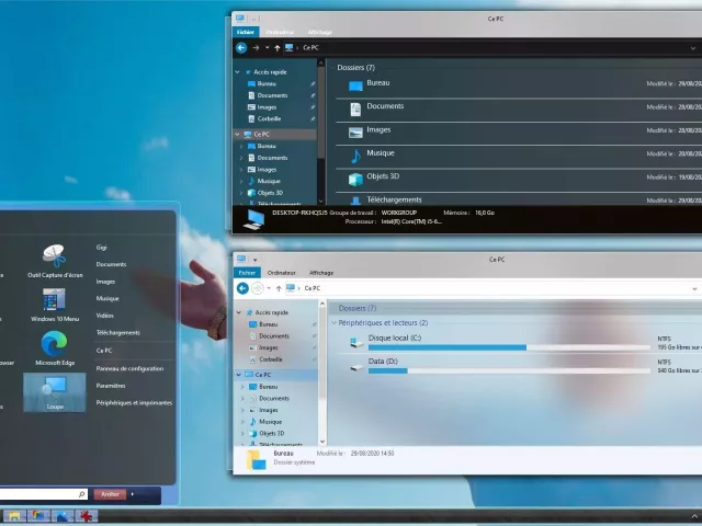 Theme Windows XP for Windows 10 download on VSThemes.org