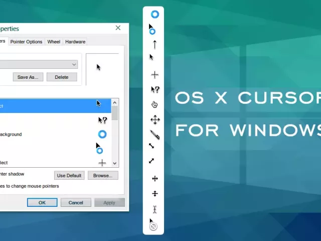 Cursors Mac OS v1.4 by diamond8fighter on Windows download on VSThemes.org