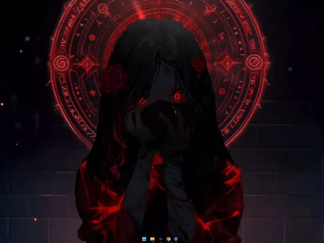 Live wallpaper Yessir Supra Knight in Roses download on VSThemes.org