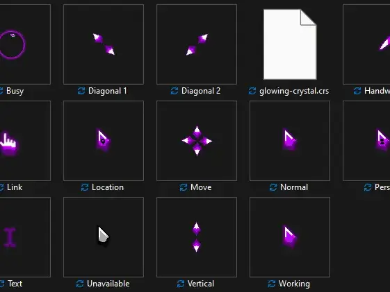 Cursors Modulus Pink on Windows download on VSThemes.org