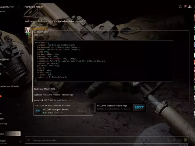 Theme SCP for Discord download on VSThemes.org